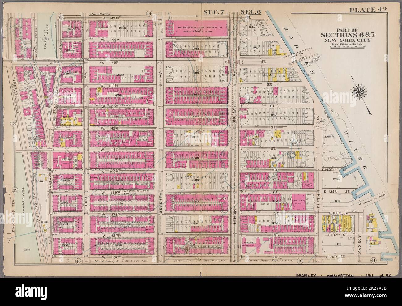Cartographic, Maps. 1911. Lionel Pincus and Princess Firyal Map ...