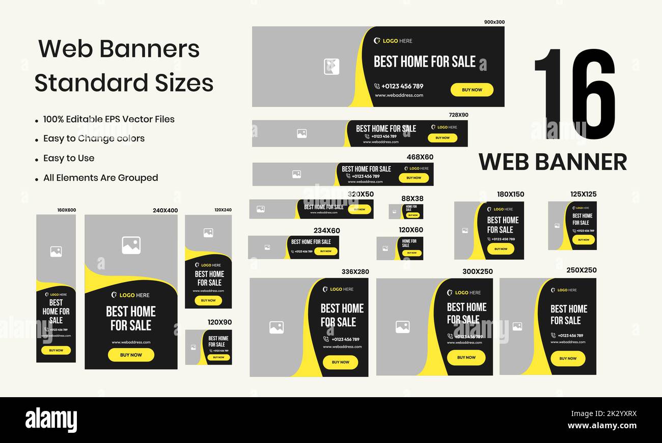 Real Estate Home Sale Social Media Post Template, editable vector post ...