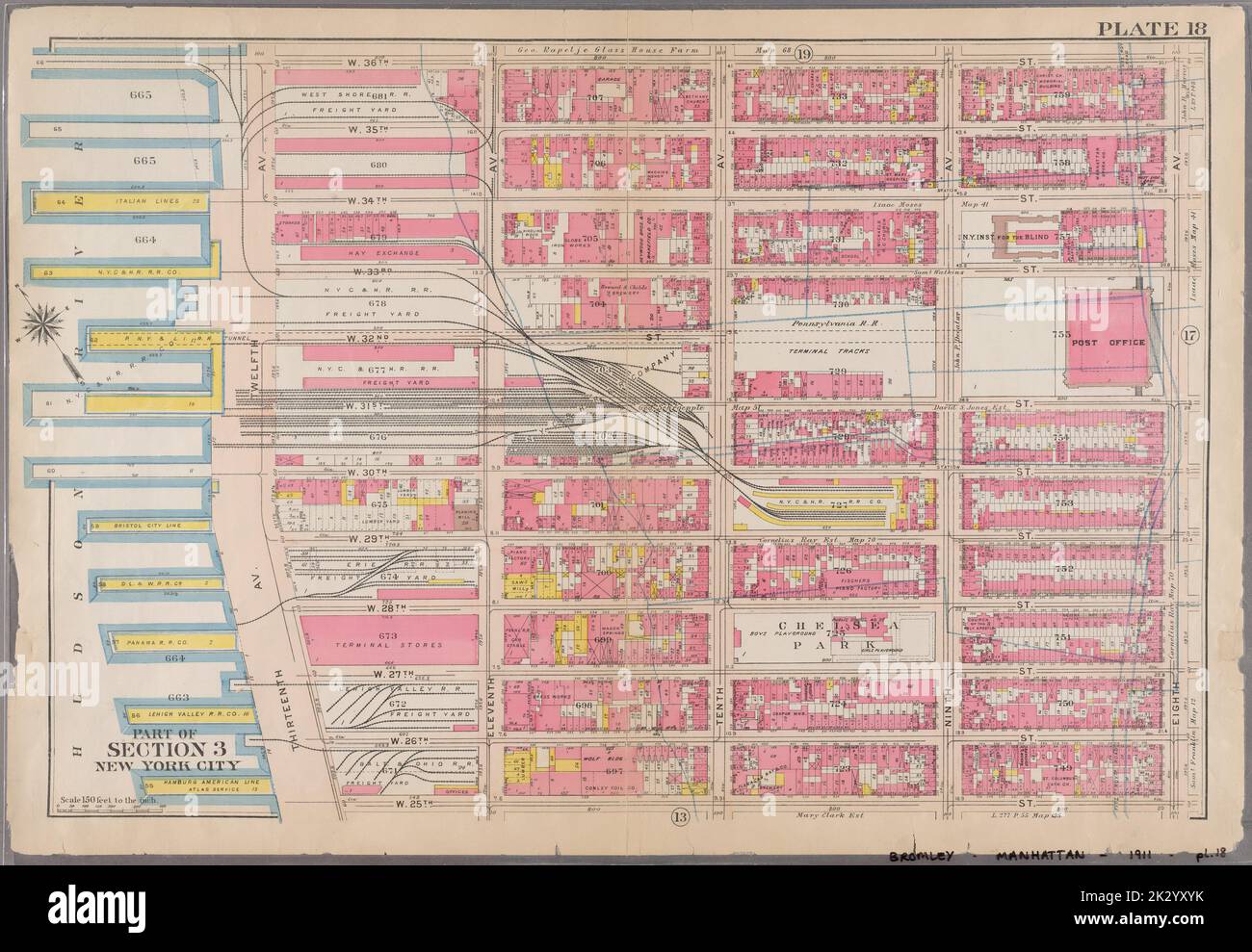 Cartographic, Maps. 1911. Lionel Pincus and Princess Firyal Map ...