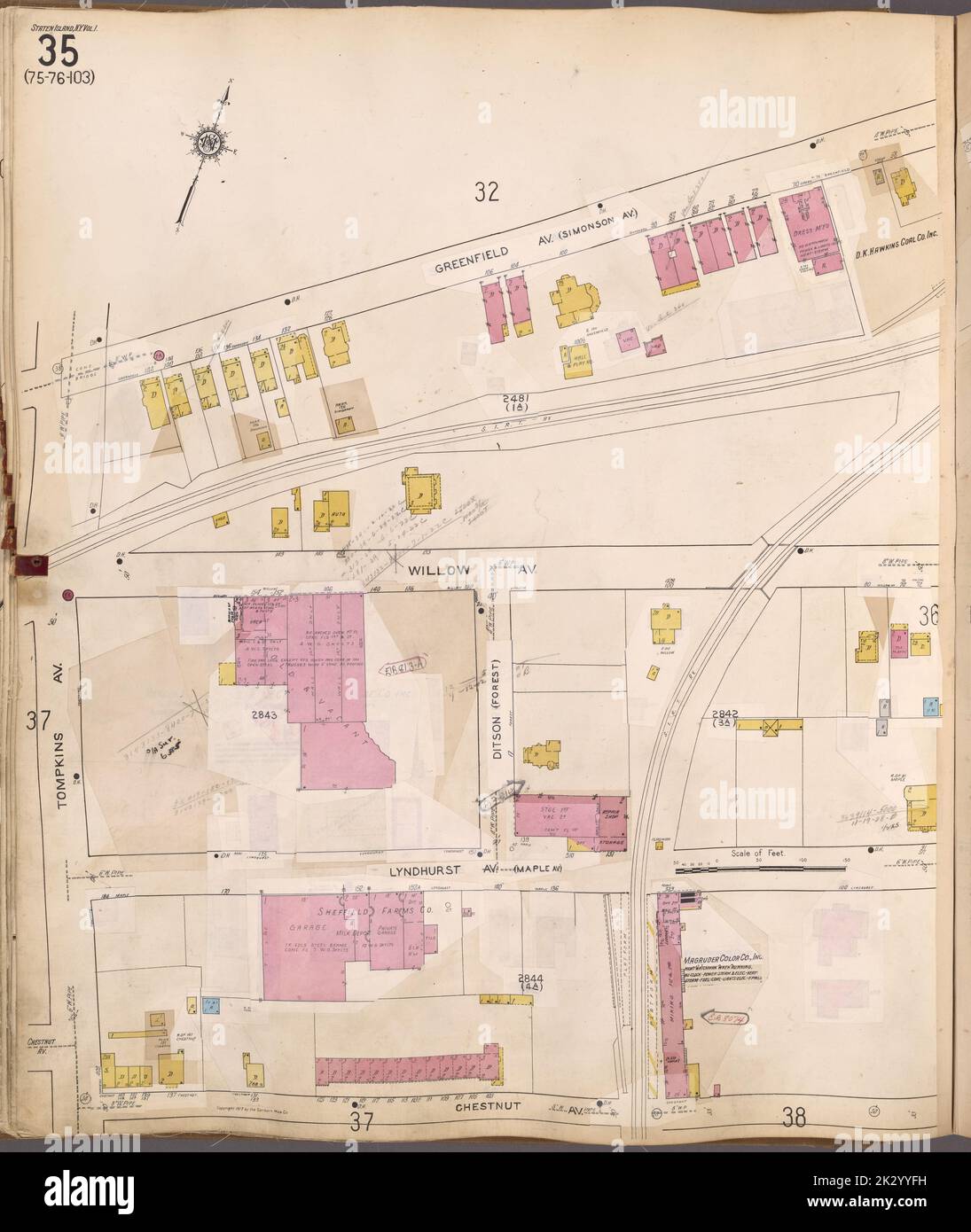 Greenfield map hi-res stock photography and images - Alamy