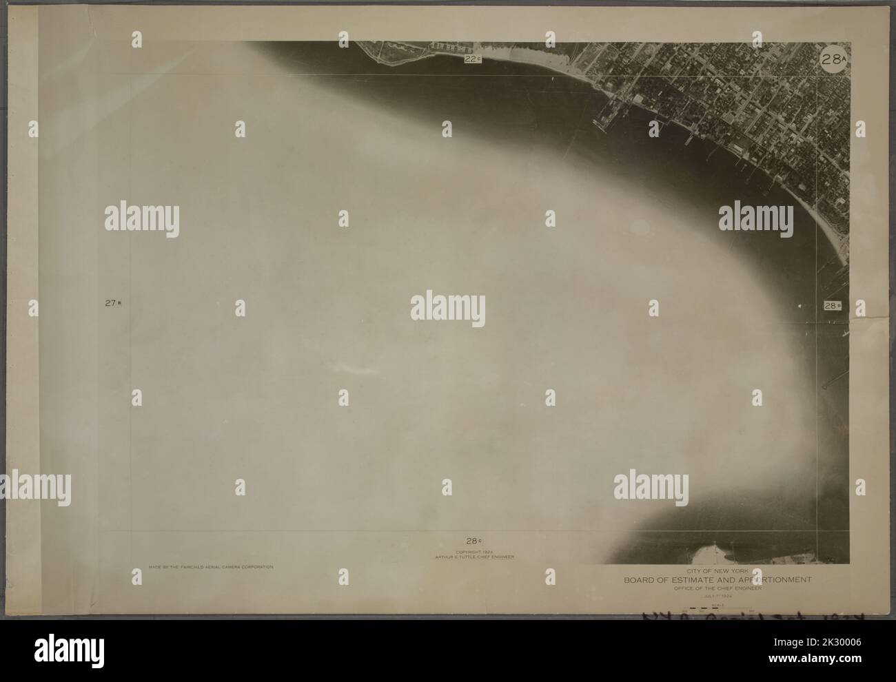 New York (N.Y.). Bureau of Engineering. Cartographic, Maps. 1924 ...