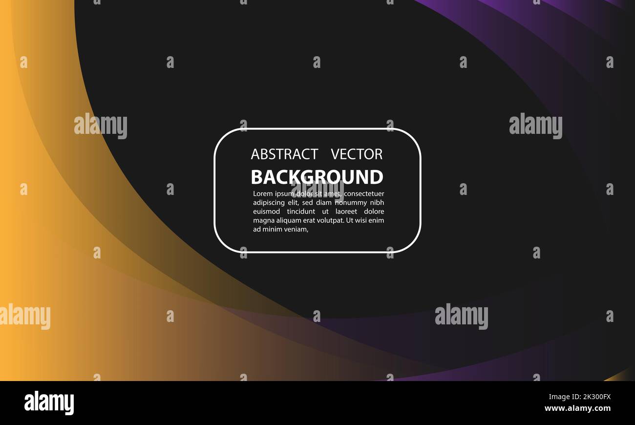 Dark gray background with white writing in the center and decorations ...