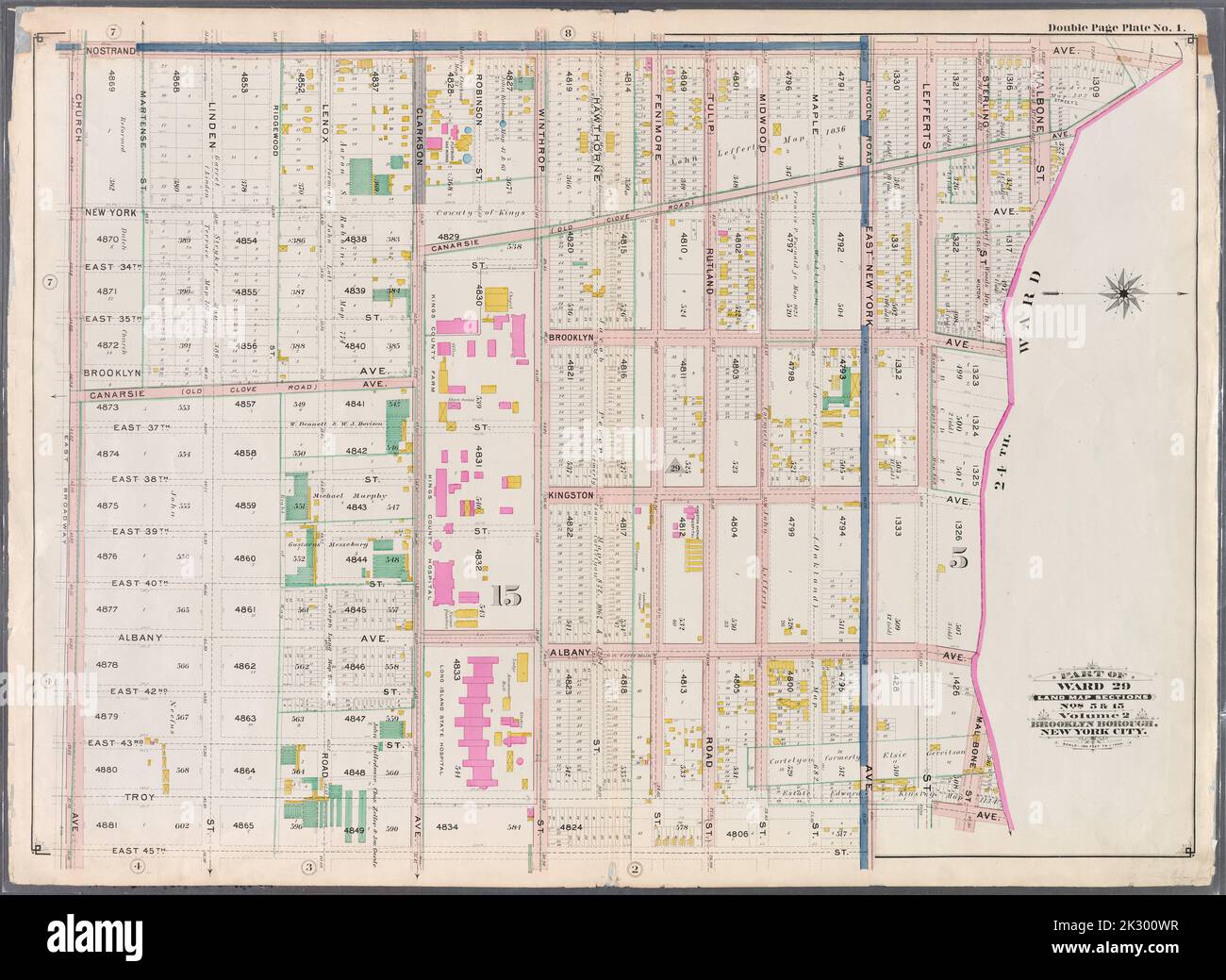 Cartographic, Maps. 1898. Lionel Pincus and Princess Firyal Map ...