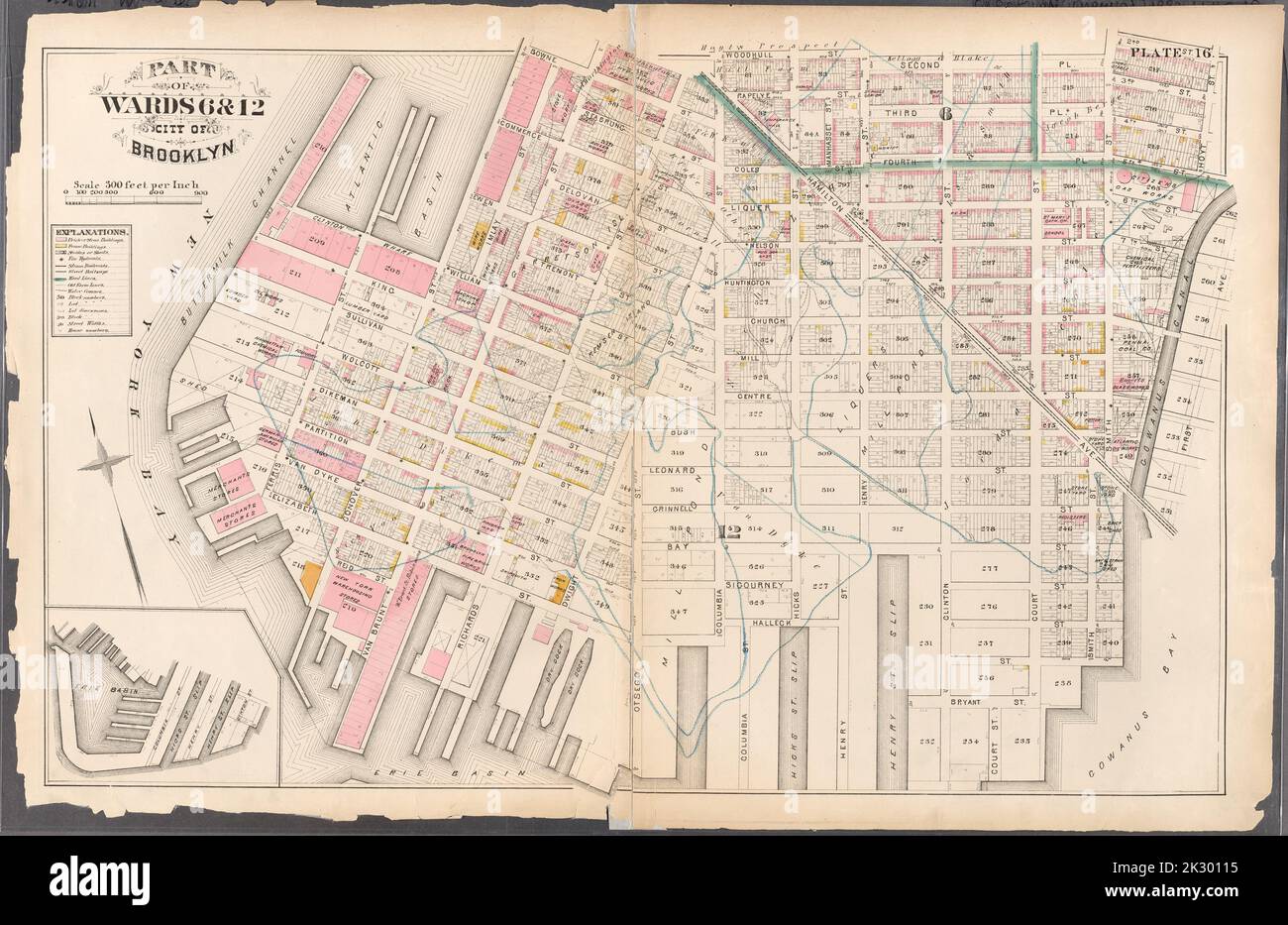 Columbia place brooklyn hi-res stock photography and images - Alamy