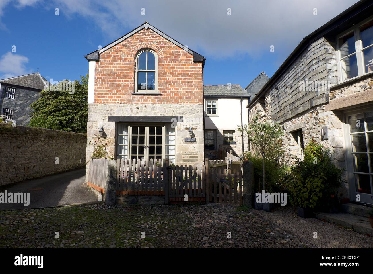 St Column Major Cornwall UK 09 22 2023 historic buildings Stock Photo ...