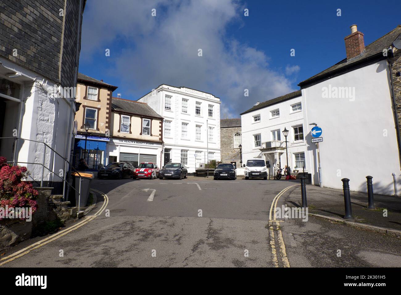 St Column Major Cornwall UK 09 22 2023 historic buildings Stock Photo ...