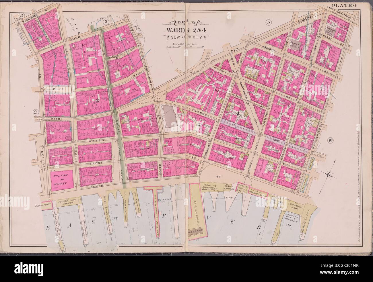 Cartographic, Maps. 1893. Lionel Pincus and Princess Firyal Map ...