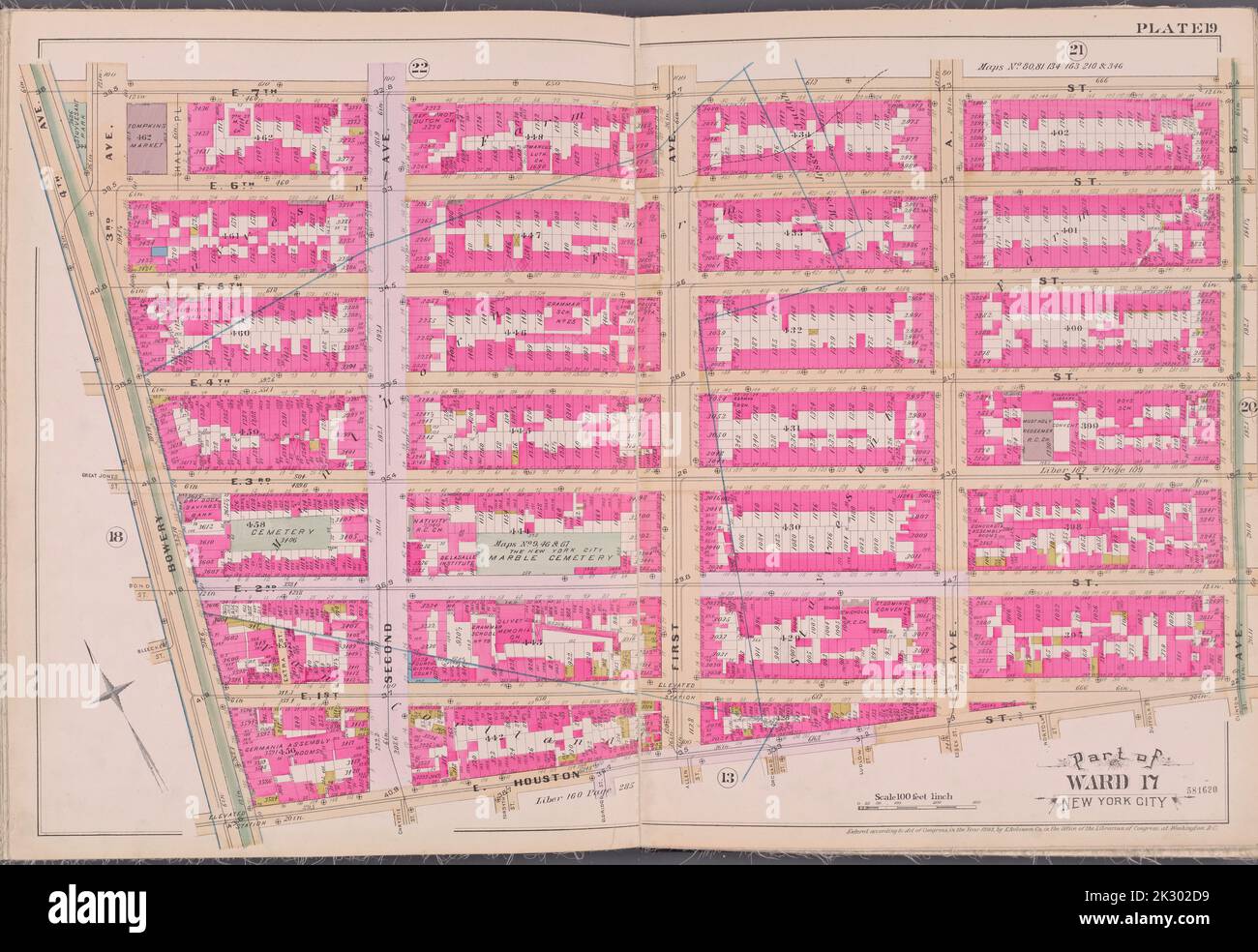 Cartographic, Maps. 1893. Lionel Pincus and Princess Firyal Map ...
