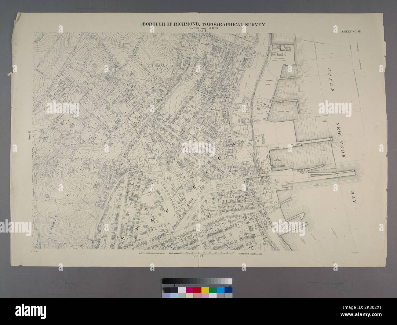 Cartographic, Maps, Topographic maps. 1906 - 1913. Lionel Pincus and ...