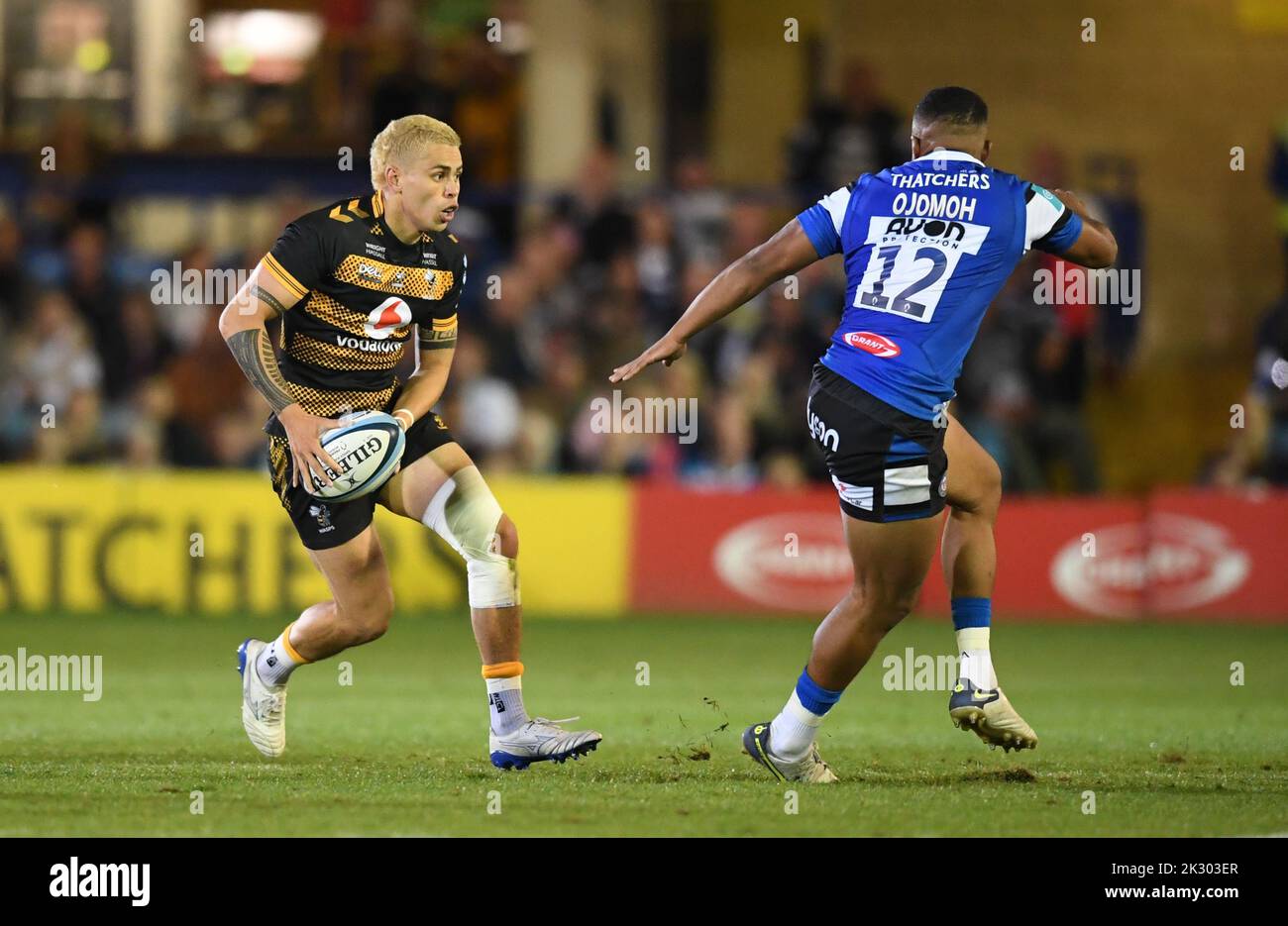 Bath, UK. 23rd Sep, 2022. 23rd Septemberl 2022, The Recreation Ground ...