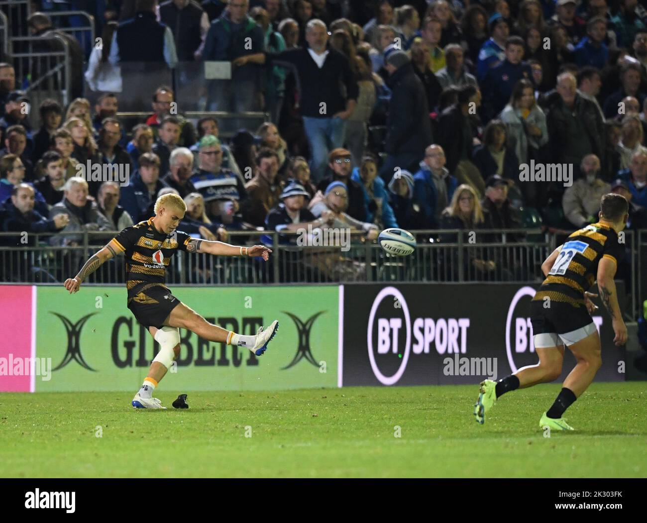 Bath, UK. 23rd Sep, 2022. 23rd Septemberl 2022, The Recreation Ground ...