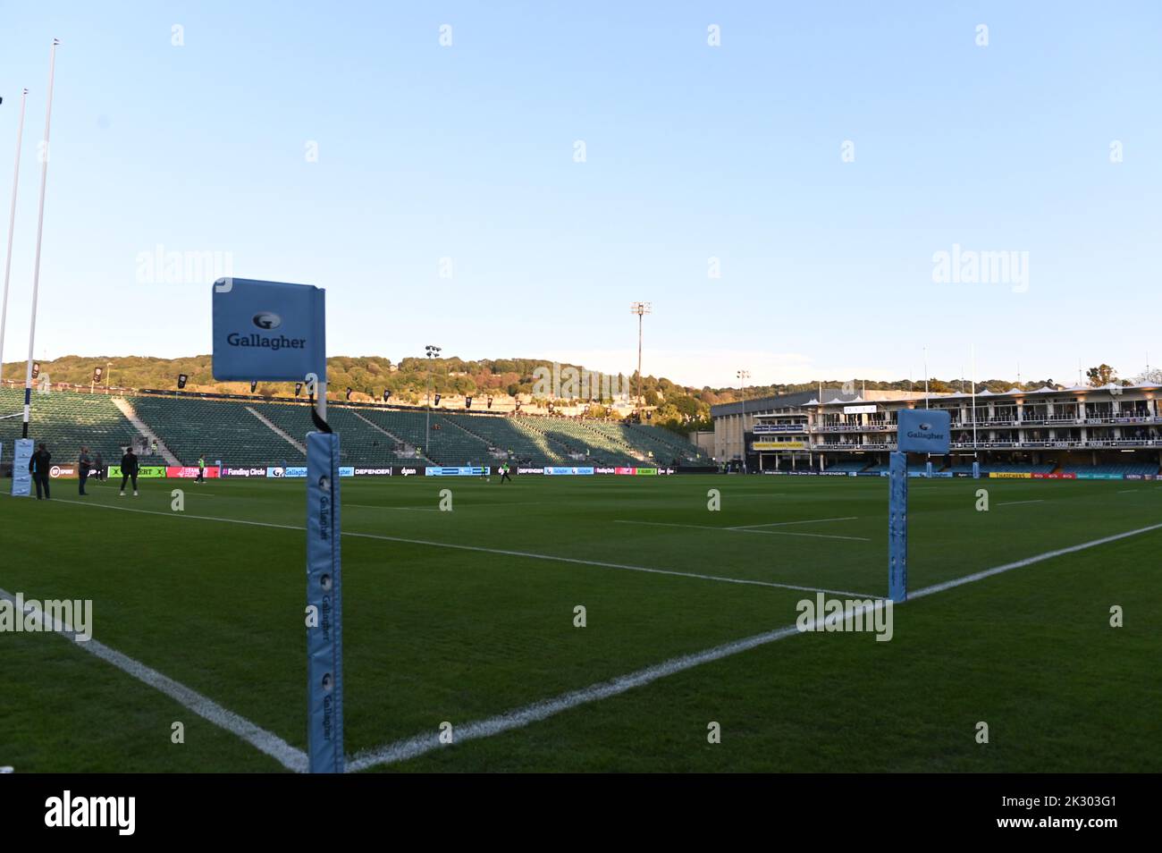 Bath, UK. 23rd Sep, 2022. 23rd Septemberl 2022, The Recreation Ground ...