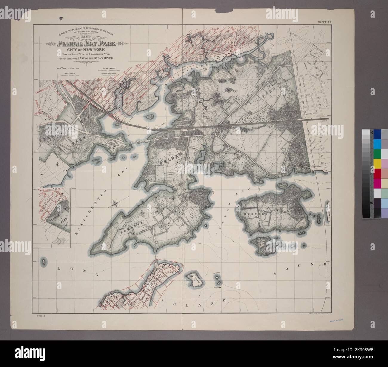 Cartographic, Maps. 1905. Lionel Pincus and Princess Firyal Map ...