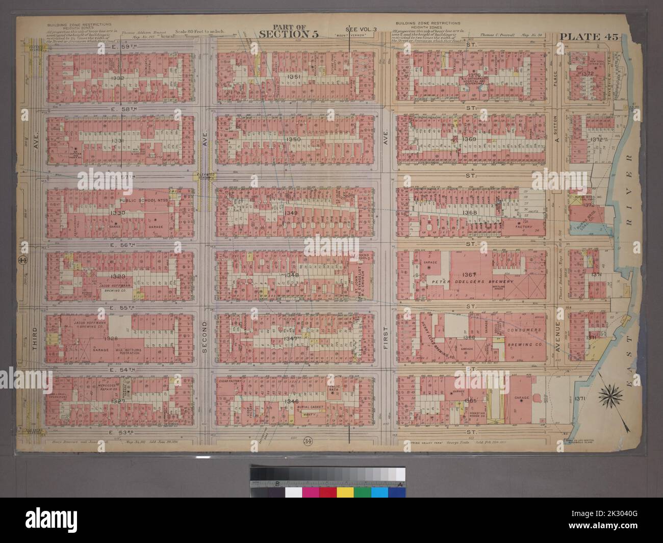 Manhattan map 1920 hi-res stock photography and images - Alamy