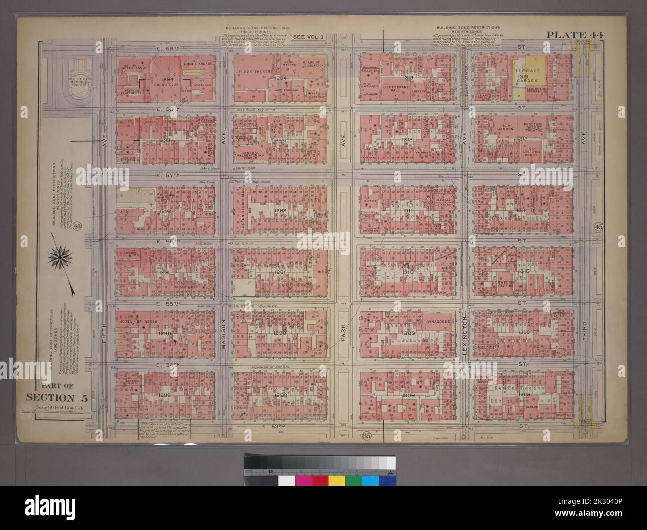 Manhattan map 1920 hi-res stock photography and images - Alamy