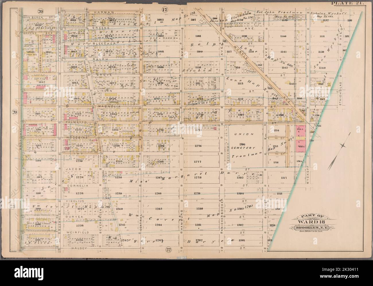 Halsey map hi-res stock photography and images - Alamy