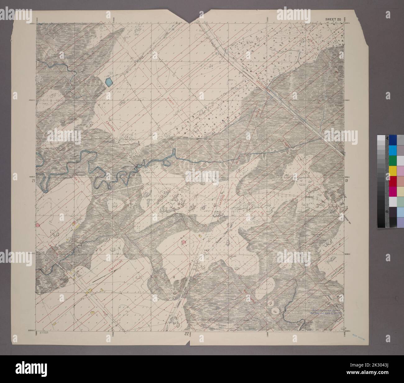 Cartographic, Maps. 1905. Lionel Pincus and Princess Firyal Map ...