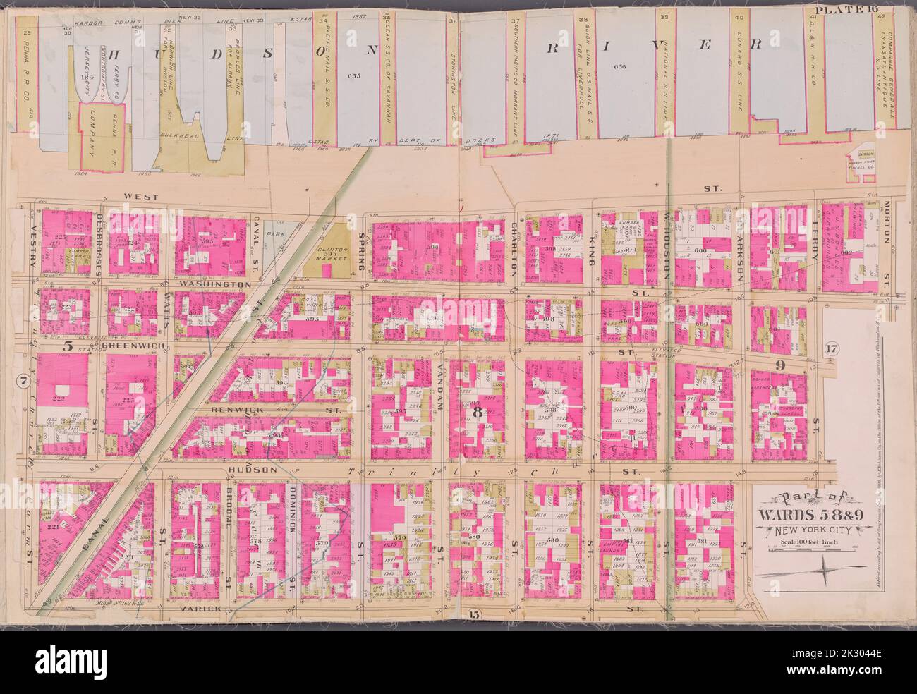 Cartographic, Maps. 1893. Lionel Pincus and Princess Firyal Map ...