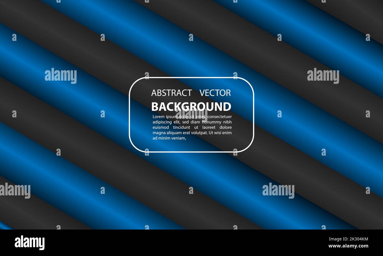 An abstract background with black and blue geometric shapes and ...