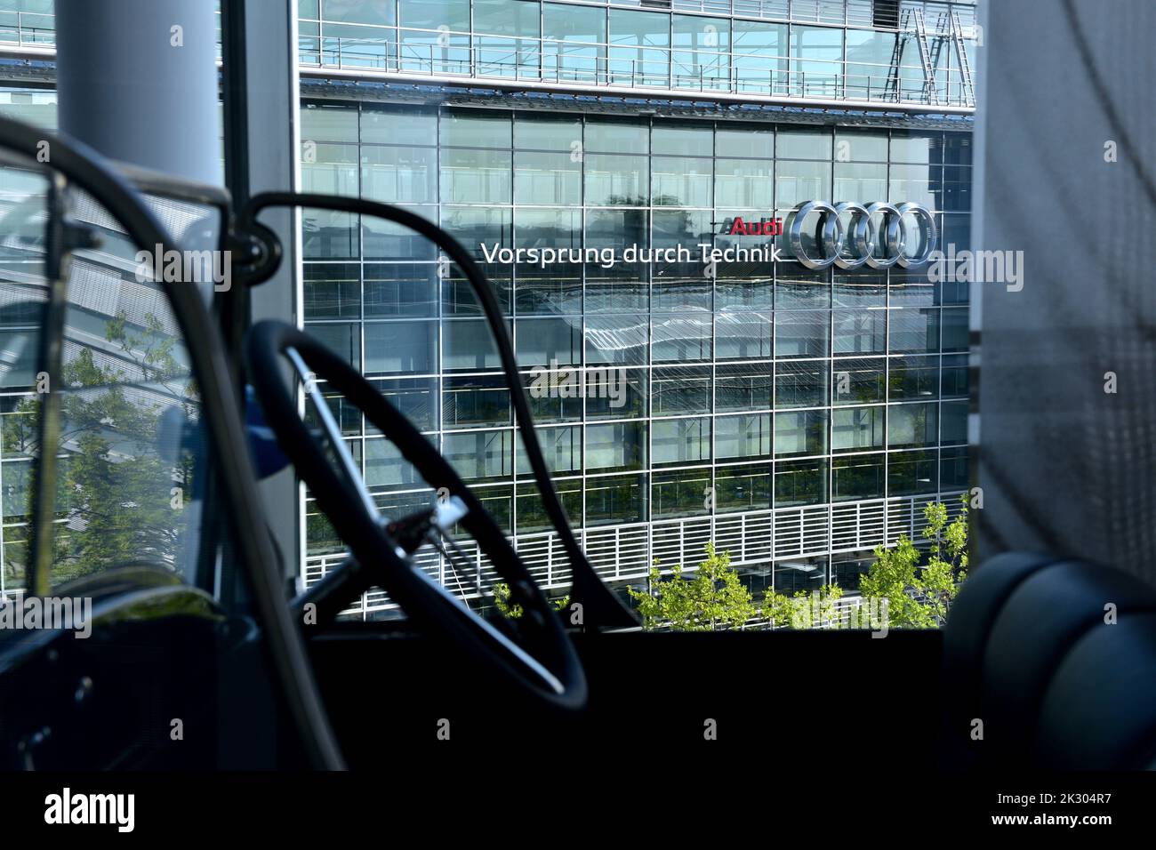 Audi factory at the headquarters in Ingolstadt, Bavaria Stock Photo - Alamy