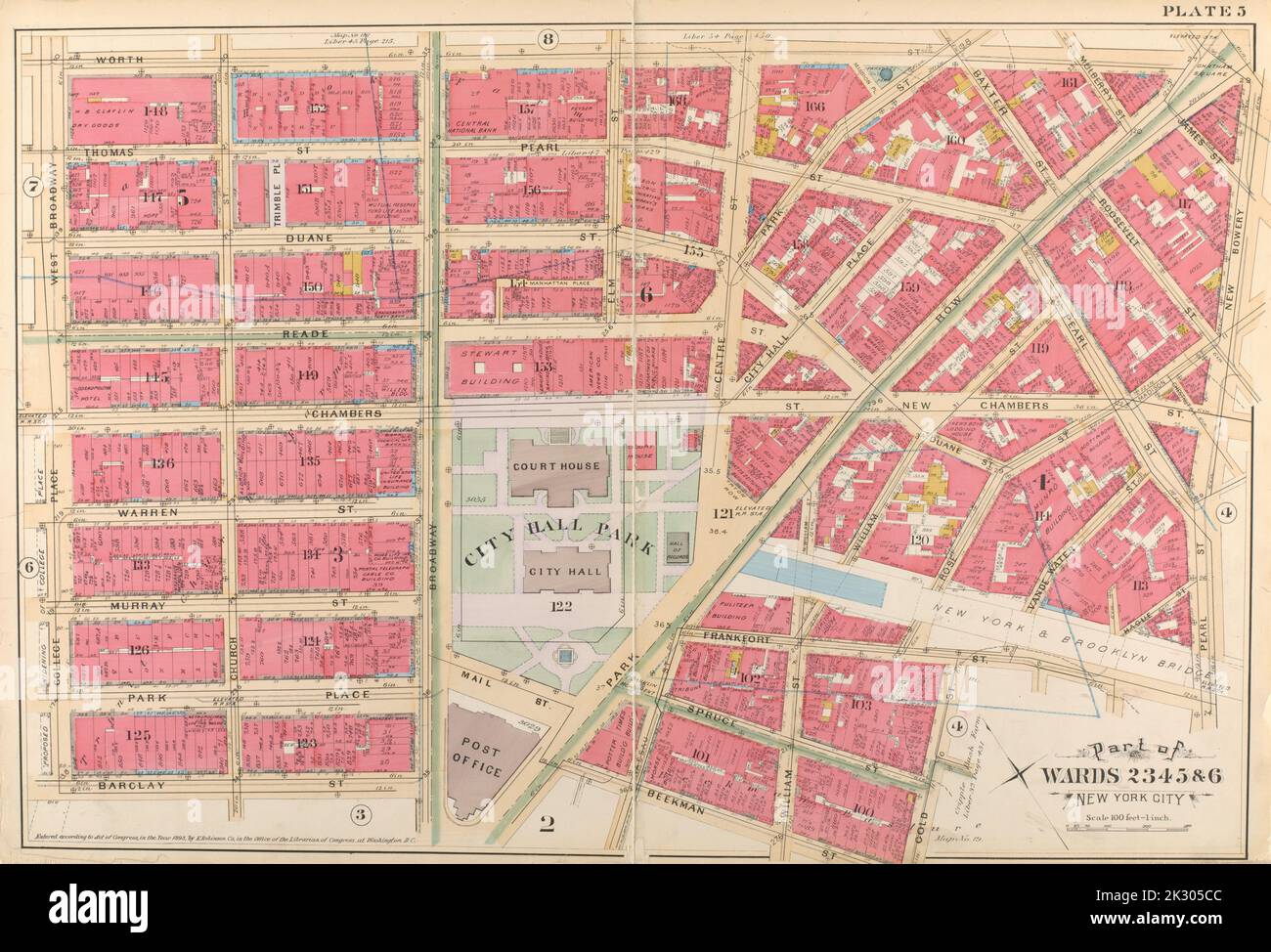 1893. Cartographic, Maps. Lionel Pincus and Princess Firyal Map ...
