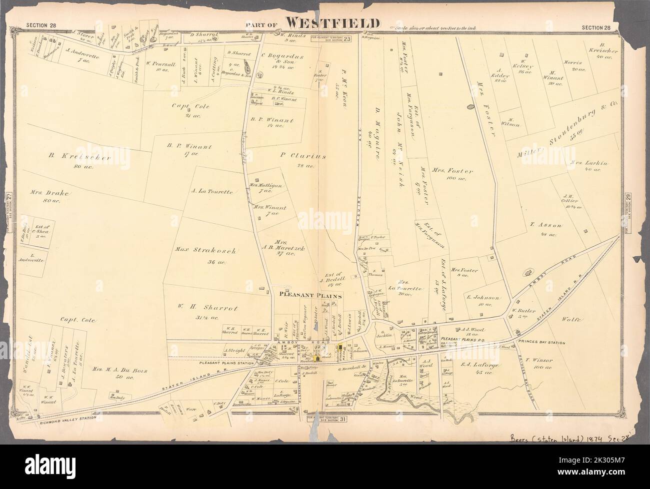 Cartographic, Maps. 1874. Lionel Pincus and Princess Firyal Map ...