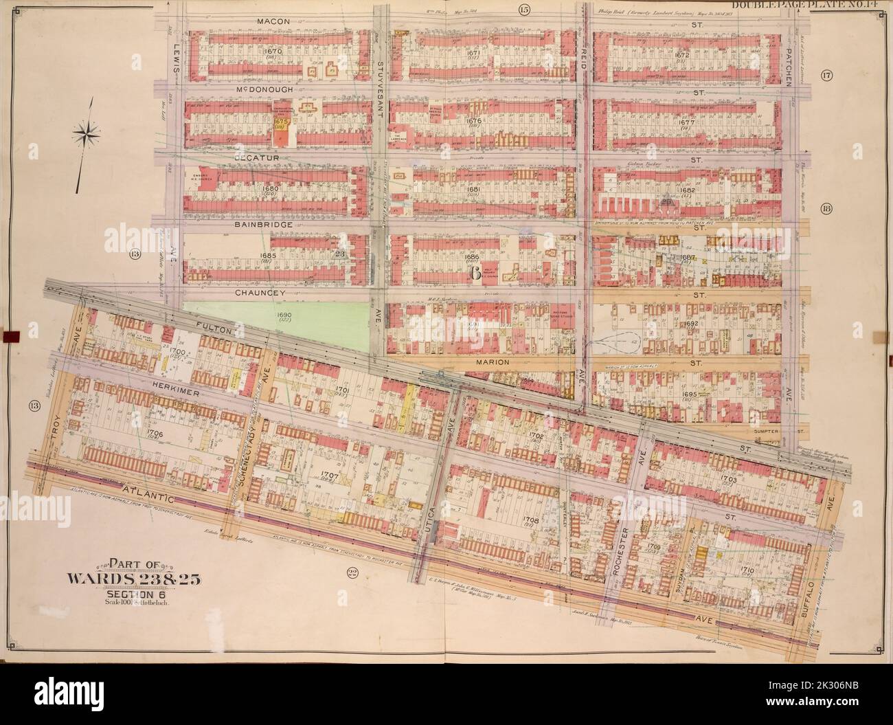 1912 buffalo map hi-res stock photography and images - Alamy