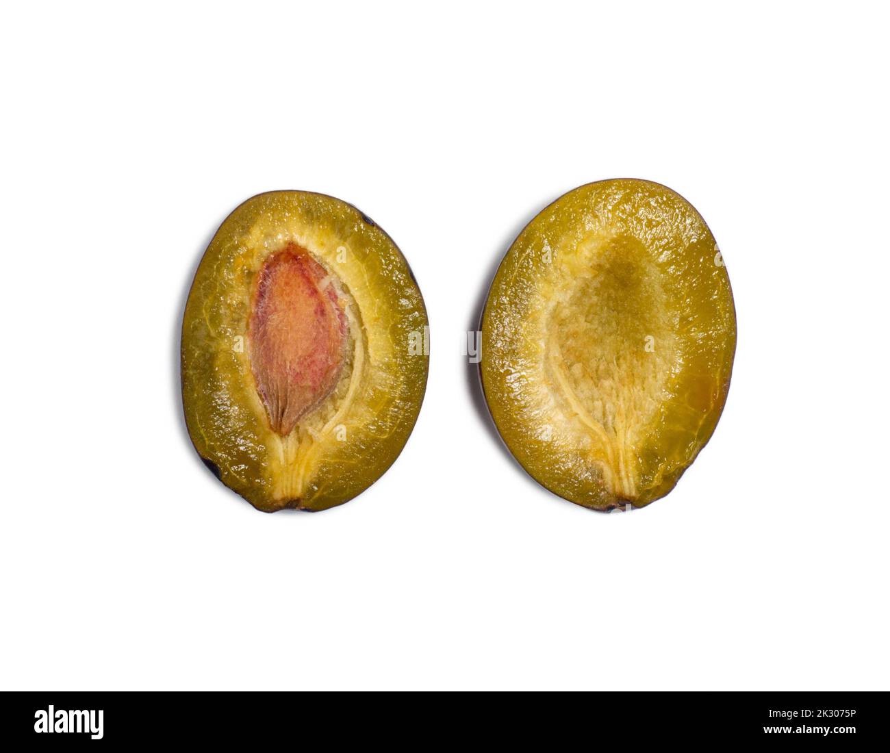 Purple yellow sliced raw Cut Out Stock Images & Pictures - Alamy