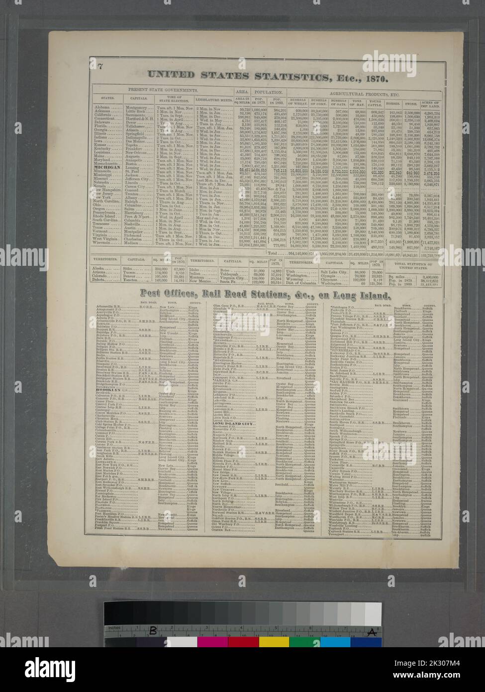 1870 map of united states hi-res stock photography and images - Alamy