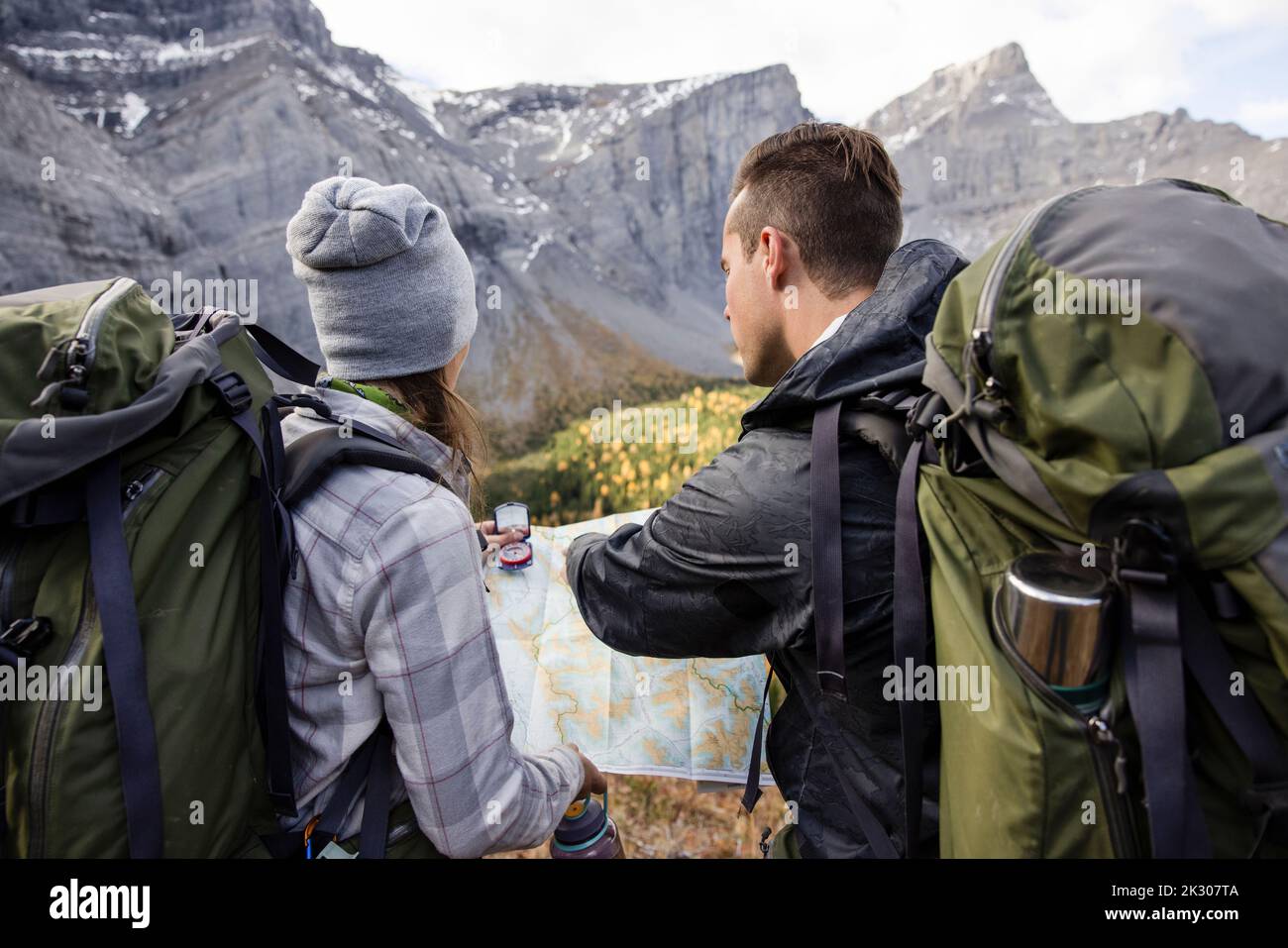 Rocky mountains map hi-res stock photography and images - Alamy