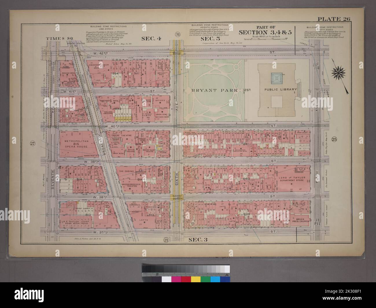 Manhattan map 1920 hi-res stock photography and images - Alamy