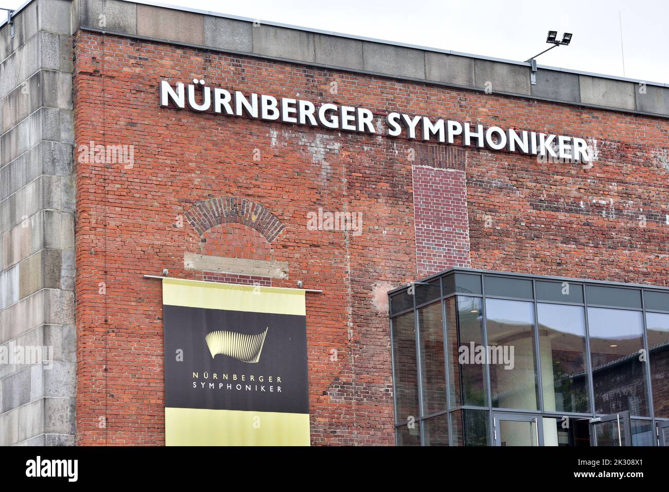 Music hall of the Nuremberg Symphony Orchestra in the Congress Hall in ...