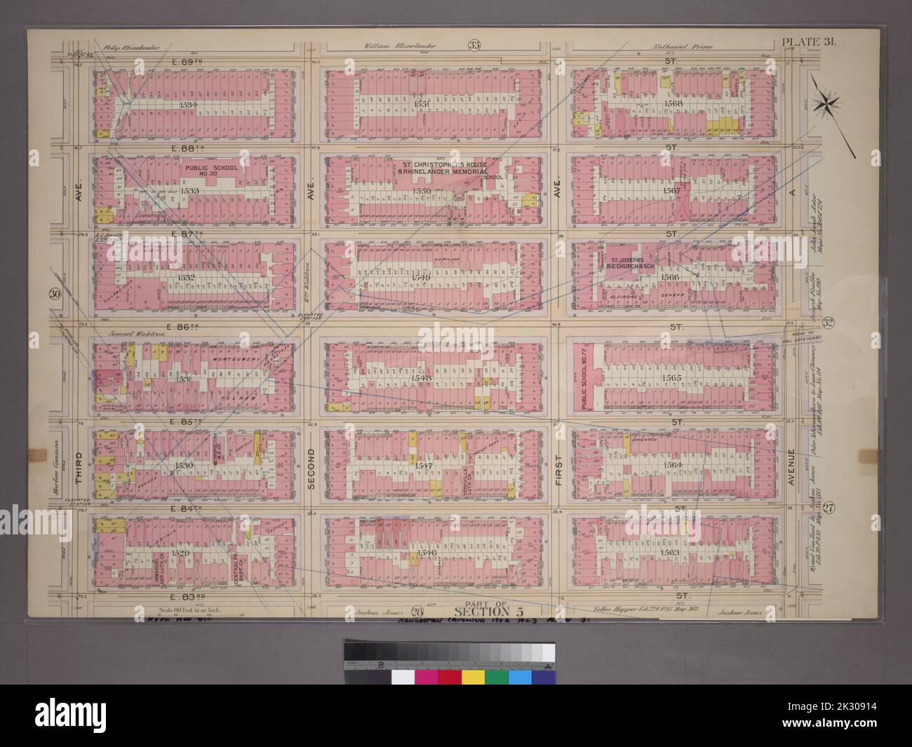 Cartographic, Maps. 1898. Lionel Pincus and Princess Firyal Map ...