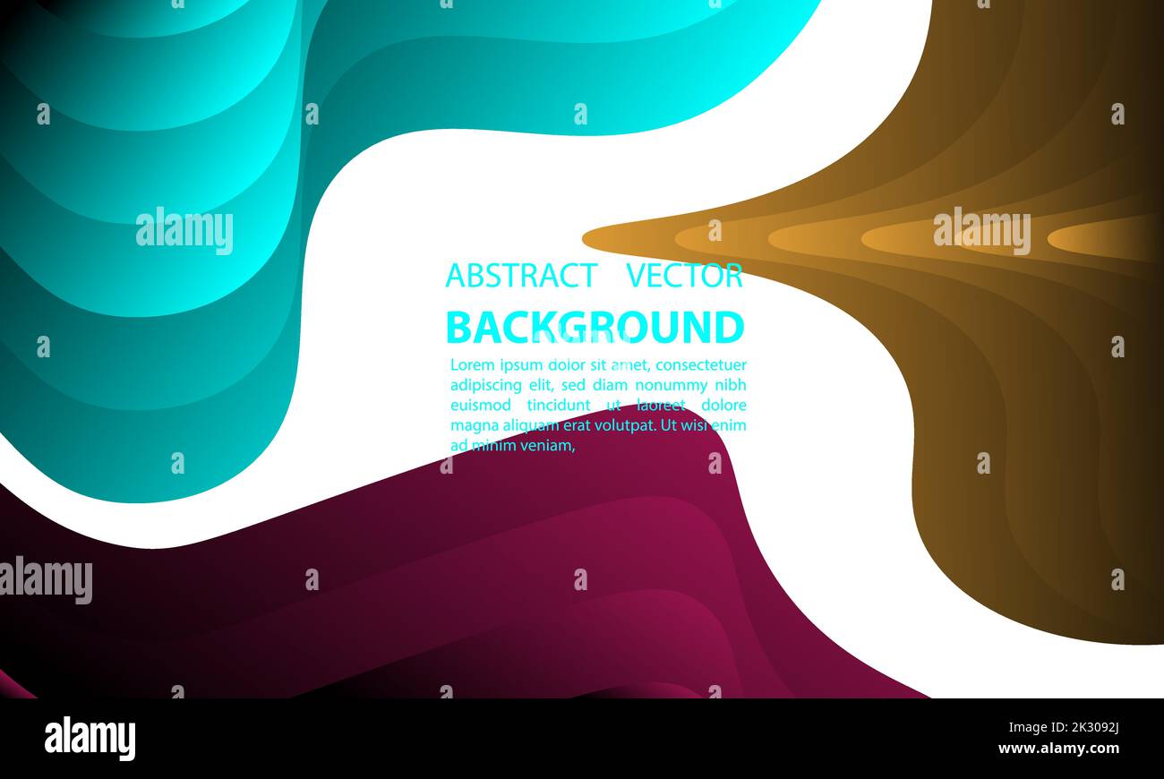 An illustration of abstract artistic background with editable texts ...