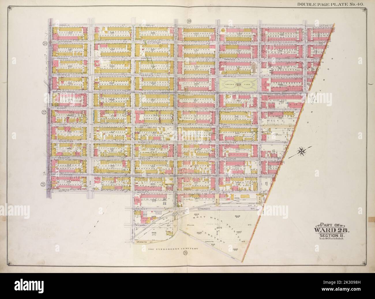 Map of wyckoff hi-res stock photography and images - Alamy