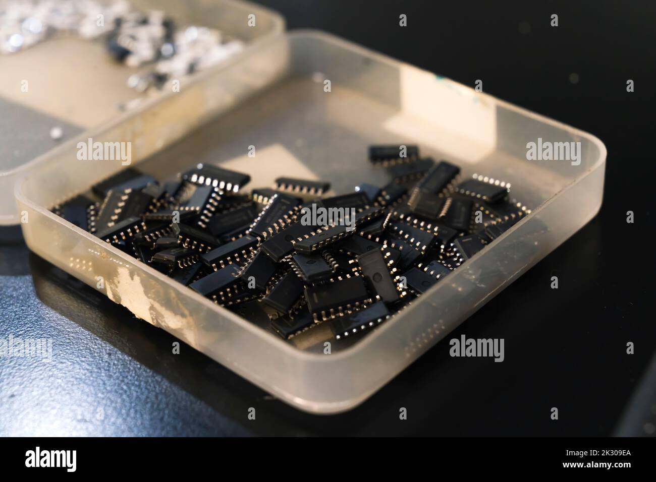 Black rectangular replacements for hand assembly of electric components ...