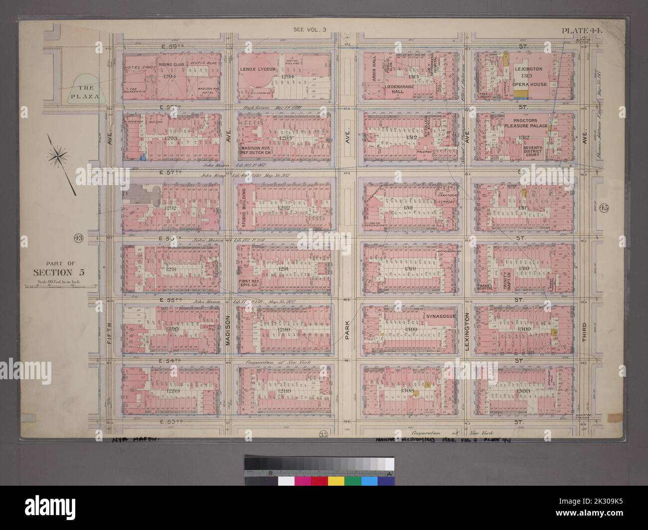 Cartographic, Maps. 1899. Lionel Pincus and Princess Firyal Map ...