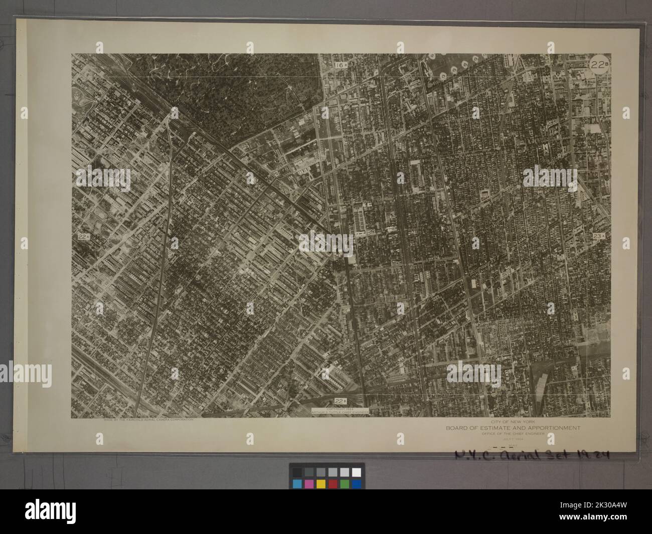 New York (N.Y.). Bureau of Engineering. Cartographic, Maps. 1924 ...