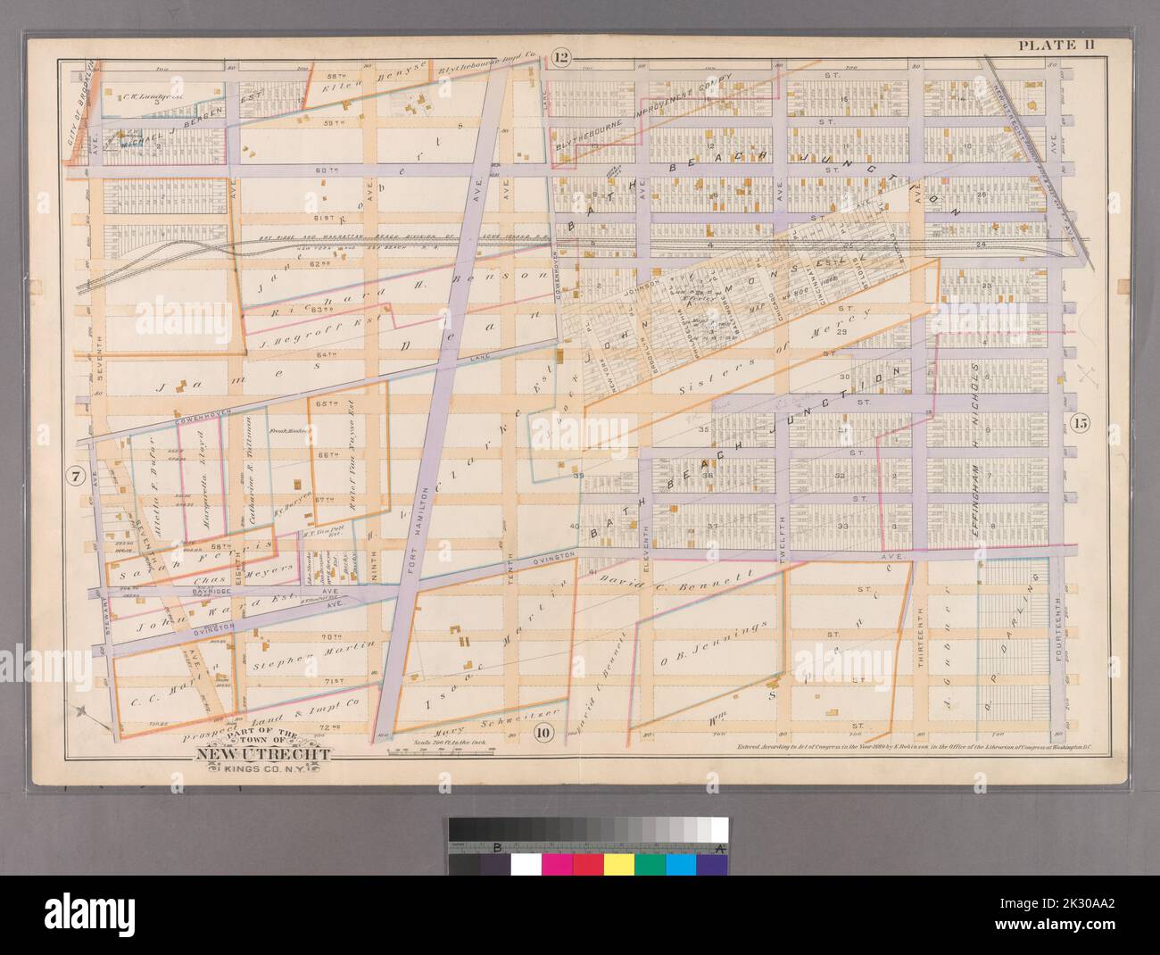 F. Bourquin & Co.. Cartographic, Maps. 1890. Lionel Pincus and Princess ...