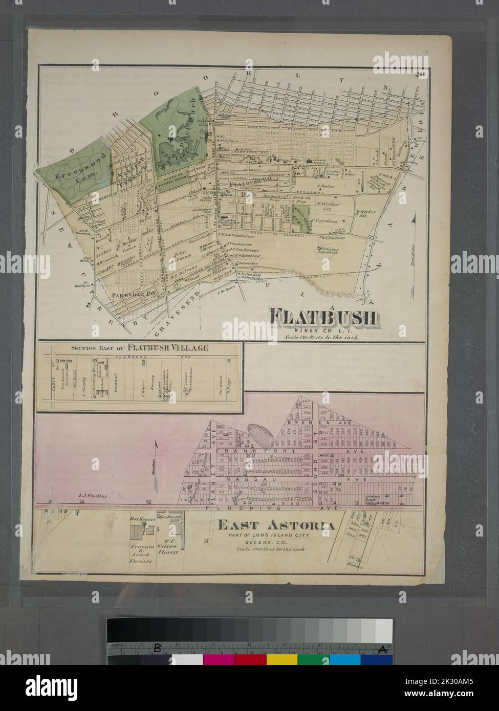 Cartographic, Maps. 1873. Lionel Pincus and Princess Firyal Map Division. Long Island (N.Y ...