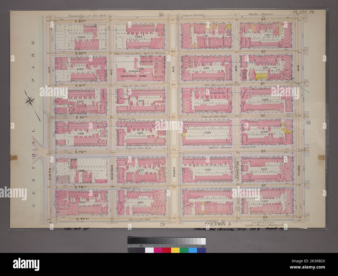 Cartographic, Maps. 1898. Lionel Pincus and Princess Firyal Map ...