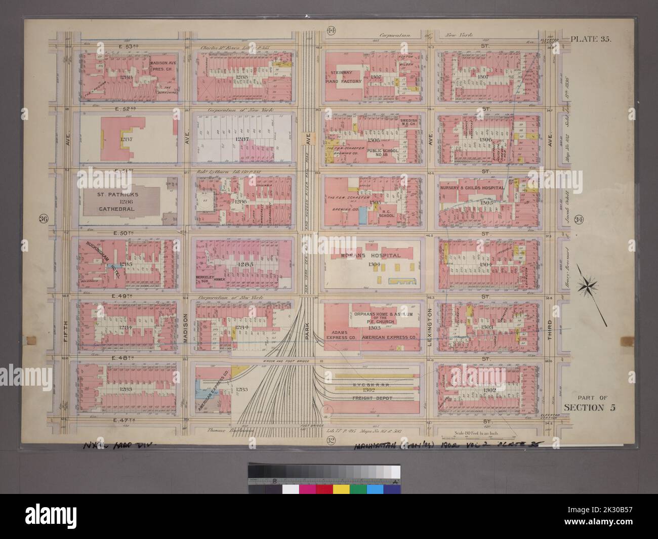 Cartographic, Maps. 1899. Lionel Pincus and Princess Firyal Map ...