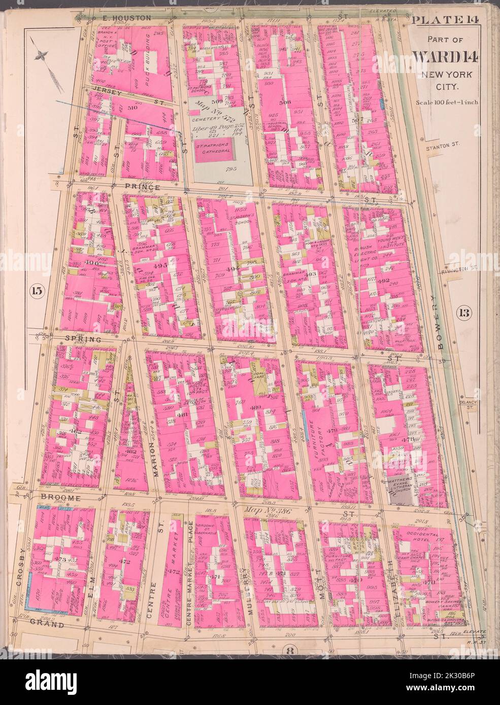 Cartographic, Maps. 1893. Lionel Pincus and Princess Firyal Map ...