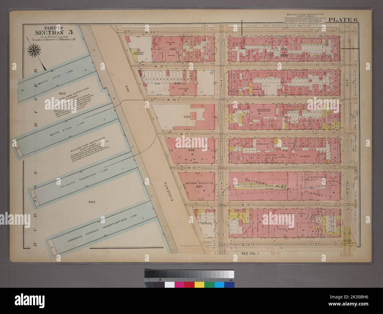 Manhattan map 1920 hi-res stock photography and images - Alamy