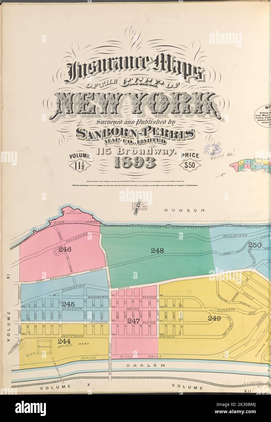 Cartographic, Maps. 1893. Lionel Pincus and Princess Firyal Map ...