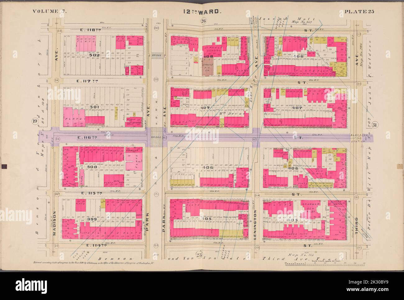 Cartographic, Maps. 1890. Lionel Pincus and Princess Firyal Map ...