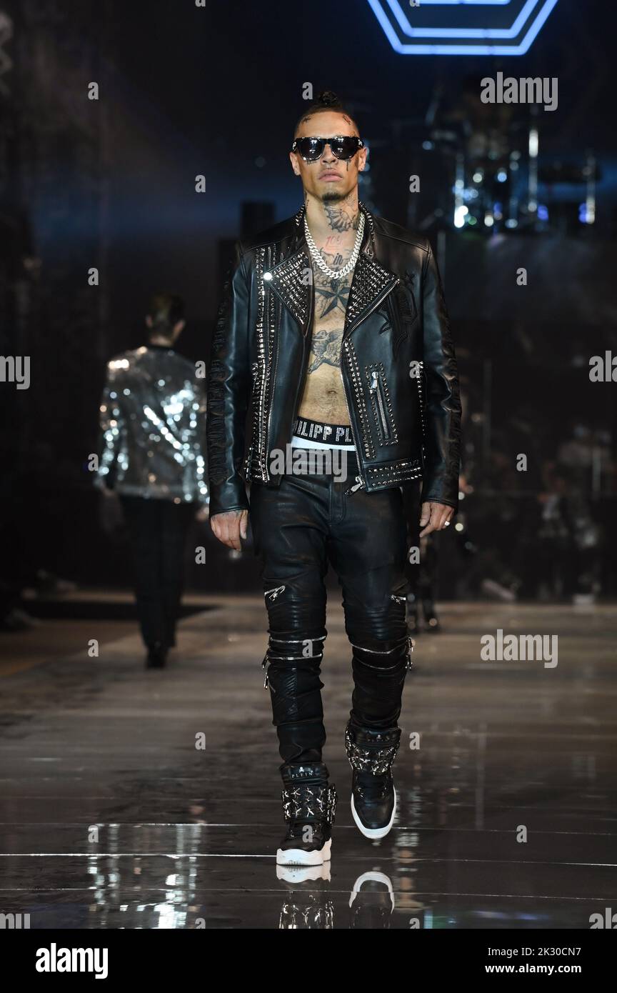 Milan, Italy. 23rd Sep, 2022. Milan, Milan Fashion Week, Woman Spring ...