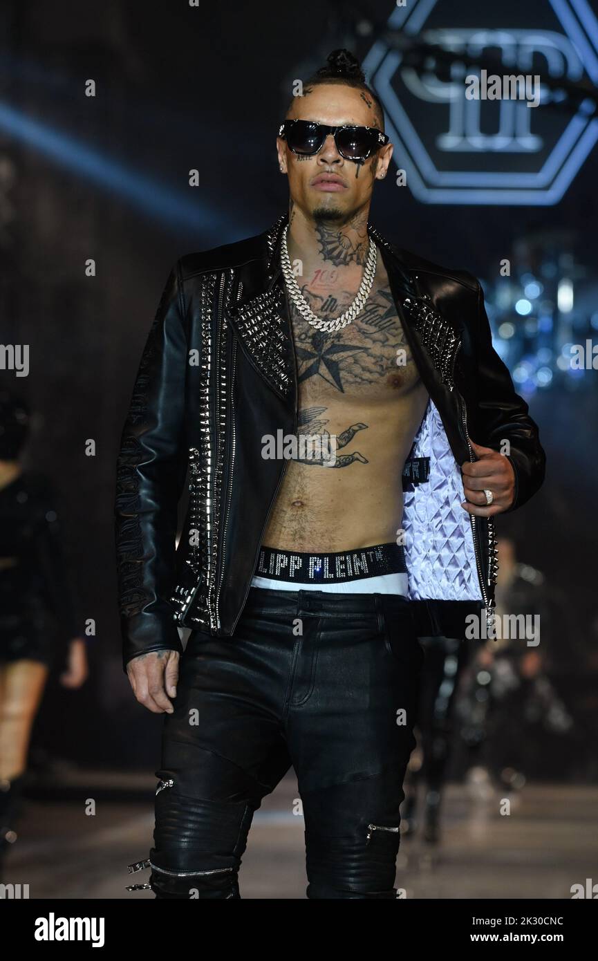 Milan, Italy. 23rd Sep, 2022. Milan, Milan Fashion Week, Woman Spring ...