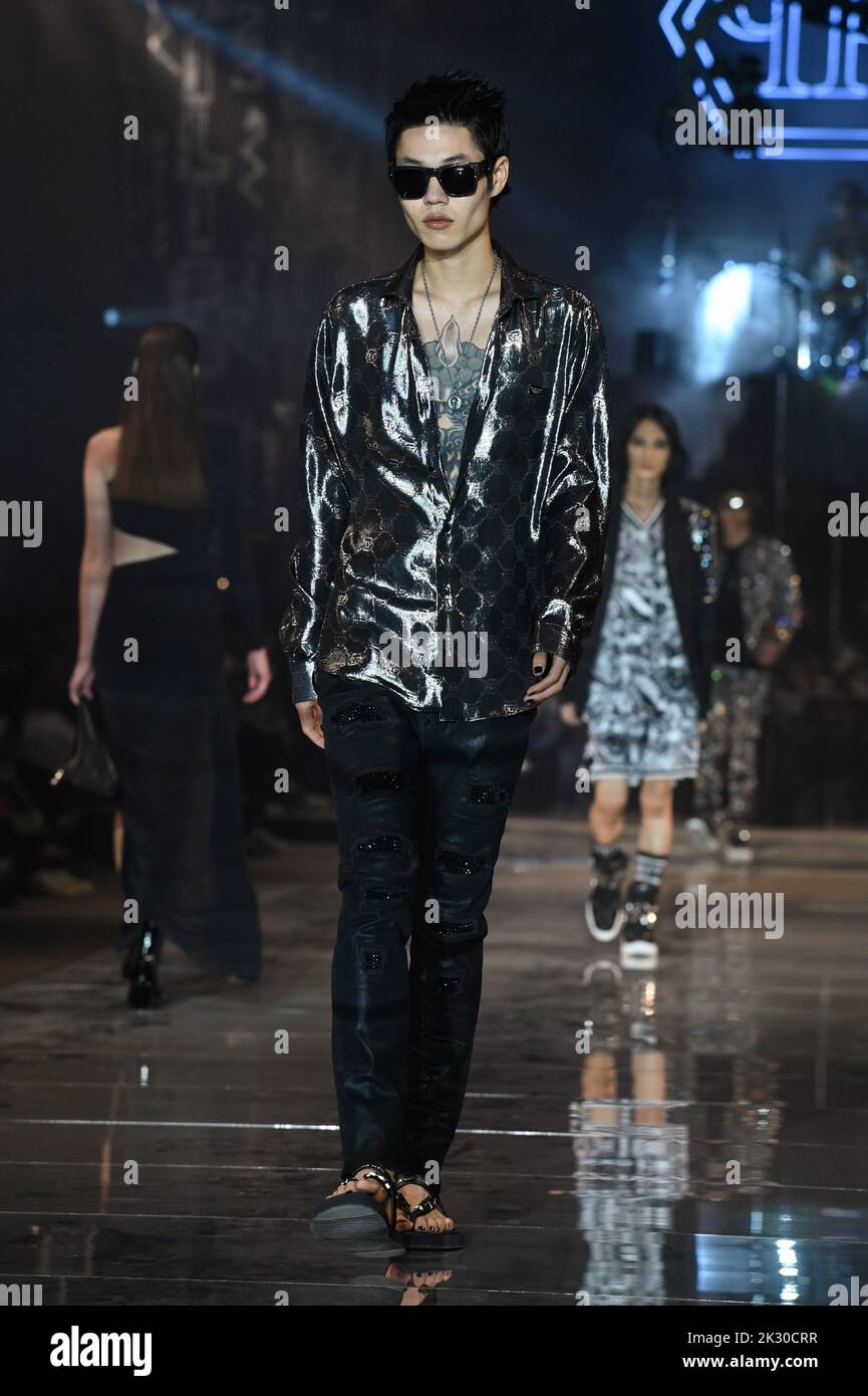 Milan, Italy. 23rd Sep, 2022. Milan, Milan Fashion Week, Woman Spring ...