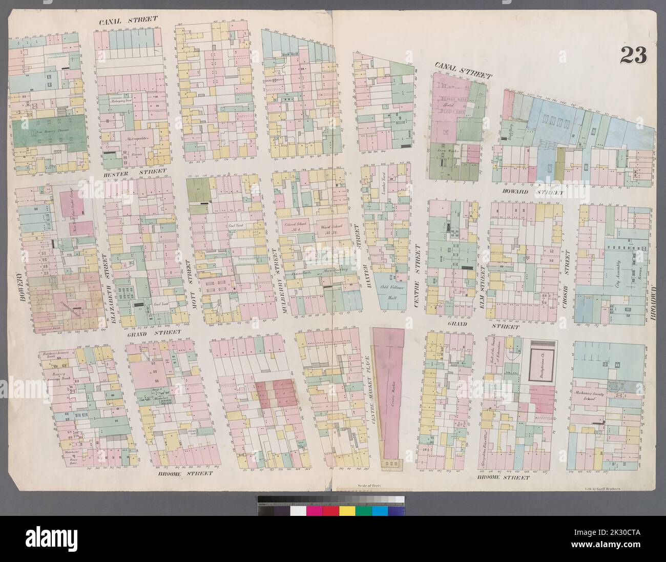 Cartographic, Maps. 1857 - 1862. Lionel Pincus and Princess Firyal Map ...